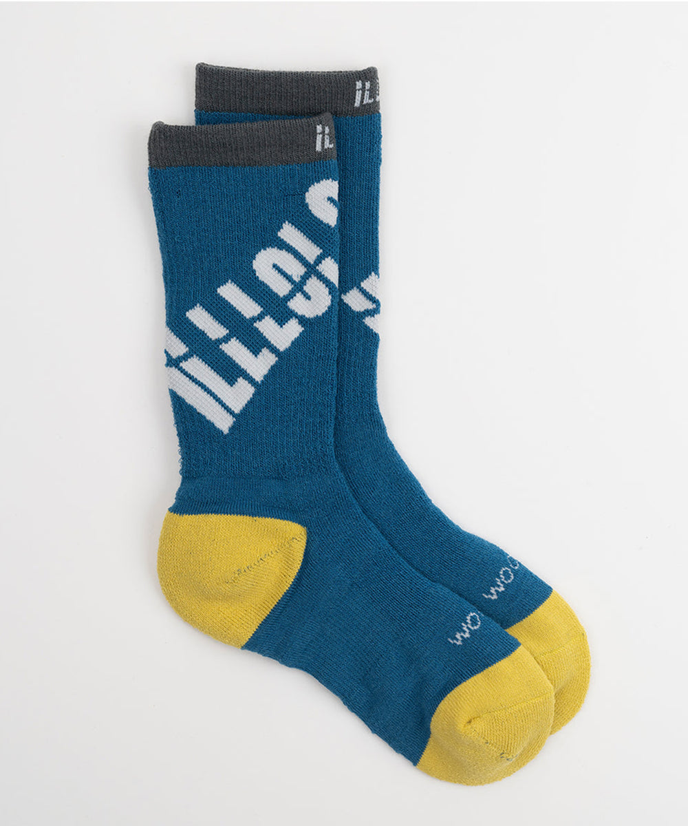 ピークハントウールソックス-Flashy Line BIG LOGO（ユニセックス）｜ZEROFIT公式